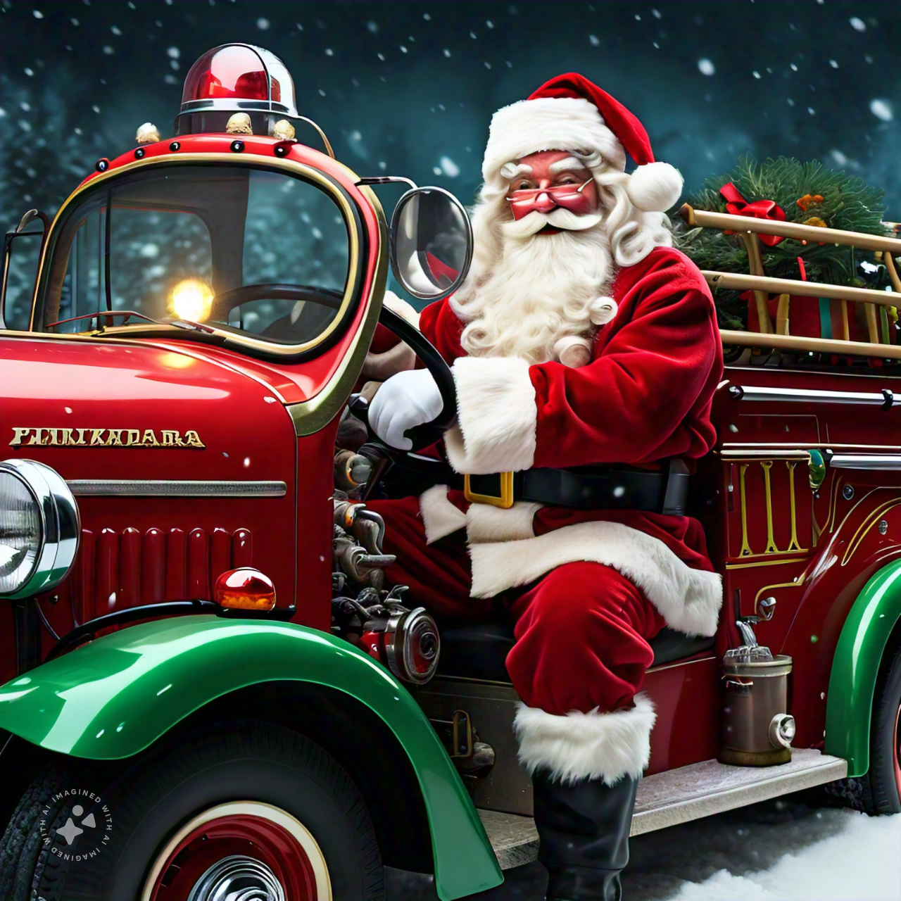 Santa Rides 2024 - Long Green Volunteer Fire Company
